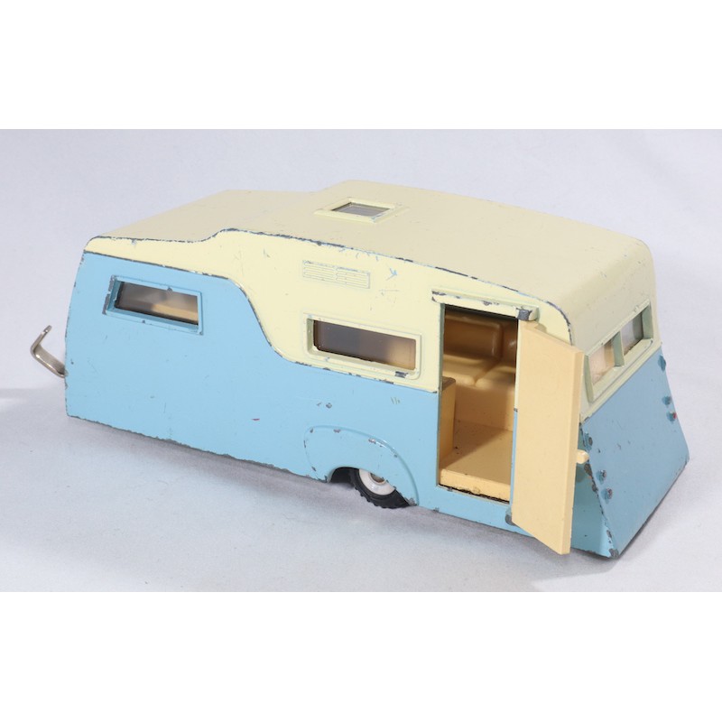Dinky Toys 188 Four-Berth Caravan Blauw