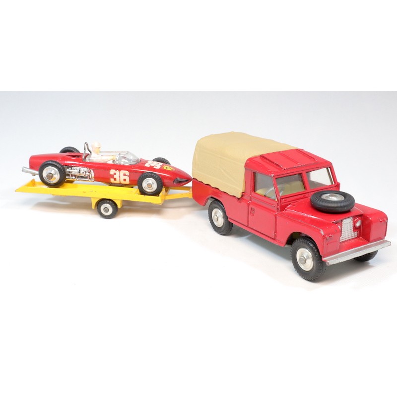 Corgi Toys GS-17 Landrover 438 & Ferrari F1 154