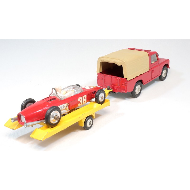 Corgi Toys GS-17 Landrover 438 & Ferrari F1 154