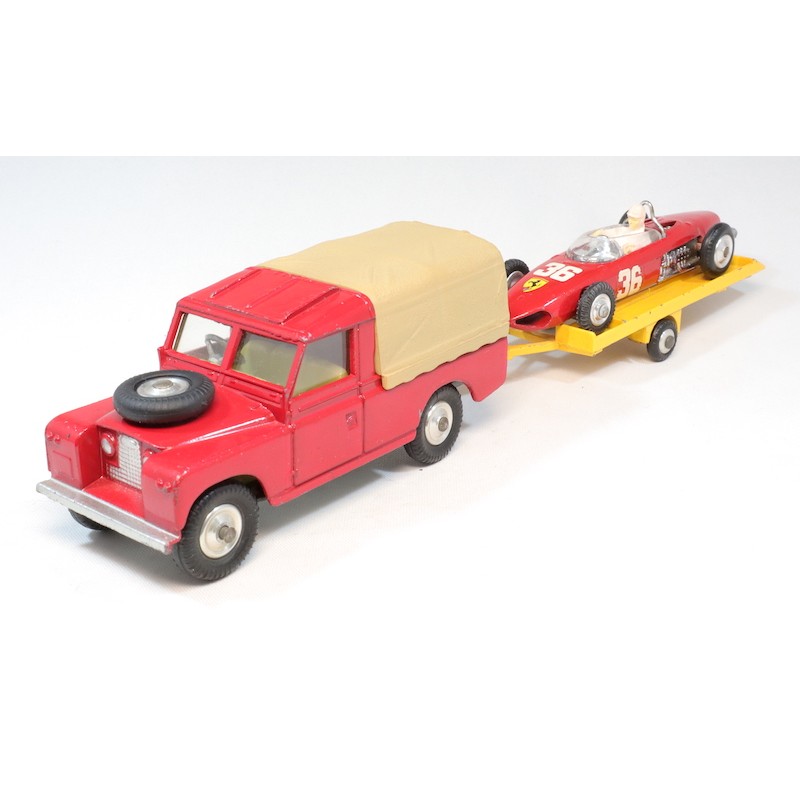 Corgi Toys GS-17 Landrover 438 & Ferrari F1 154